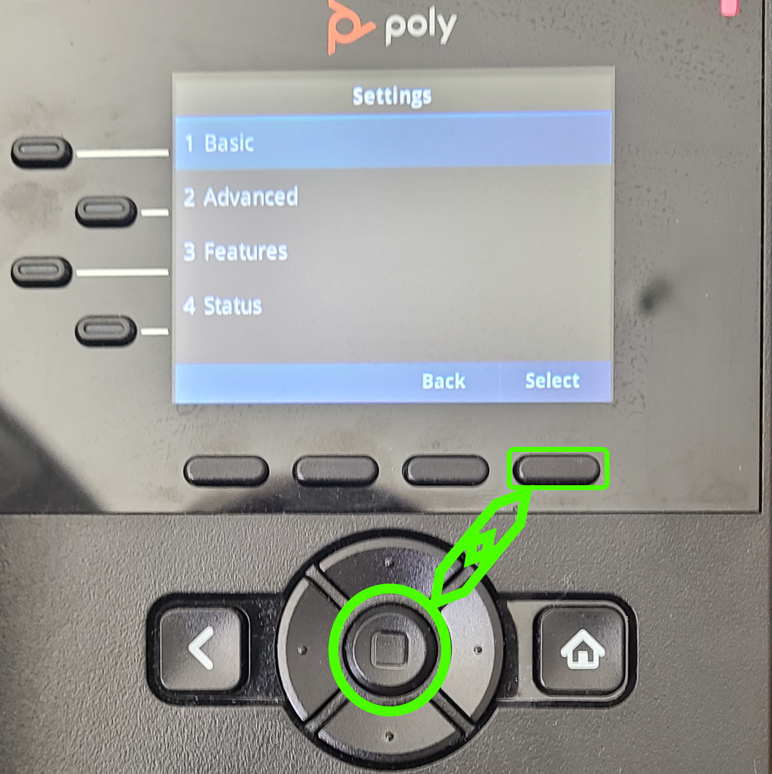 HOW TO: Adjust Poly Phone Settings – Breckenridge Grand Vacations