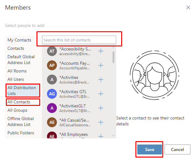 HOW TO: Manage Members of an Outlook Distribution List – Breckenridge ...
